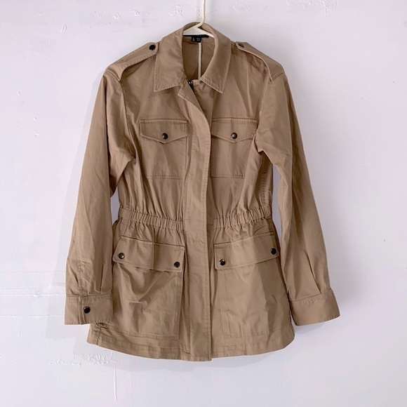 Theory | Jackets & Coats | Theory Beige Jacket | Poshmark